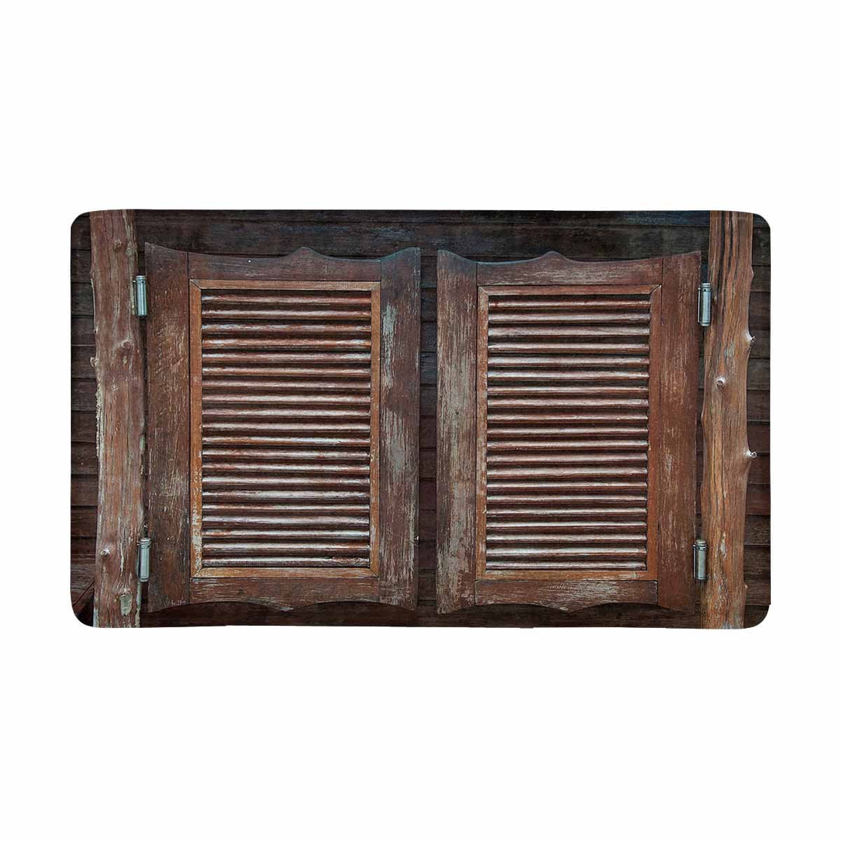 MKHERT Old Western Cowboy Bar Swinging Saloon Doors Doormat Rug Home ...