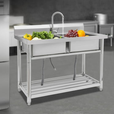 Simpli Home Seiger 46 inch Laundry Cabinet with Pull-out Faucet and ...