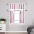 Better Homes & Gardens Yarn-Dyed Dobby Striped Window Valance and Tiers ...