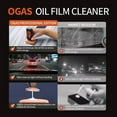 Q4 Glass Cleaner Guard, Automotive Oil Film Cleaning Brush for ...