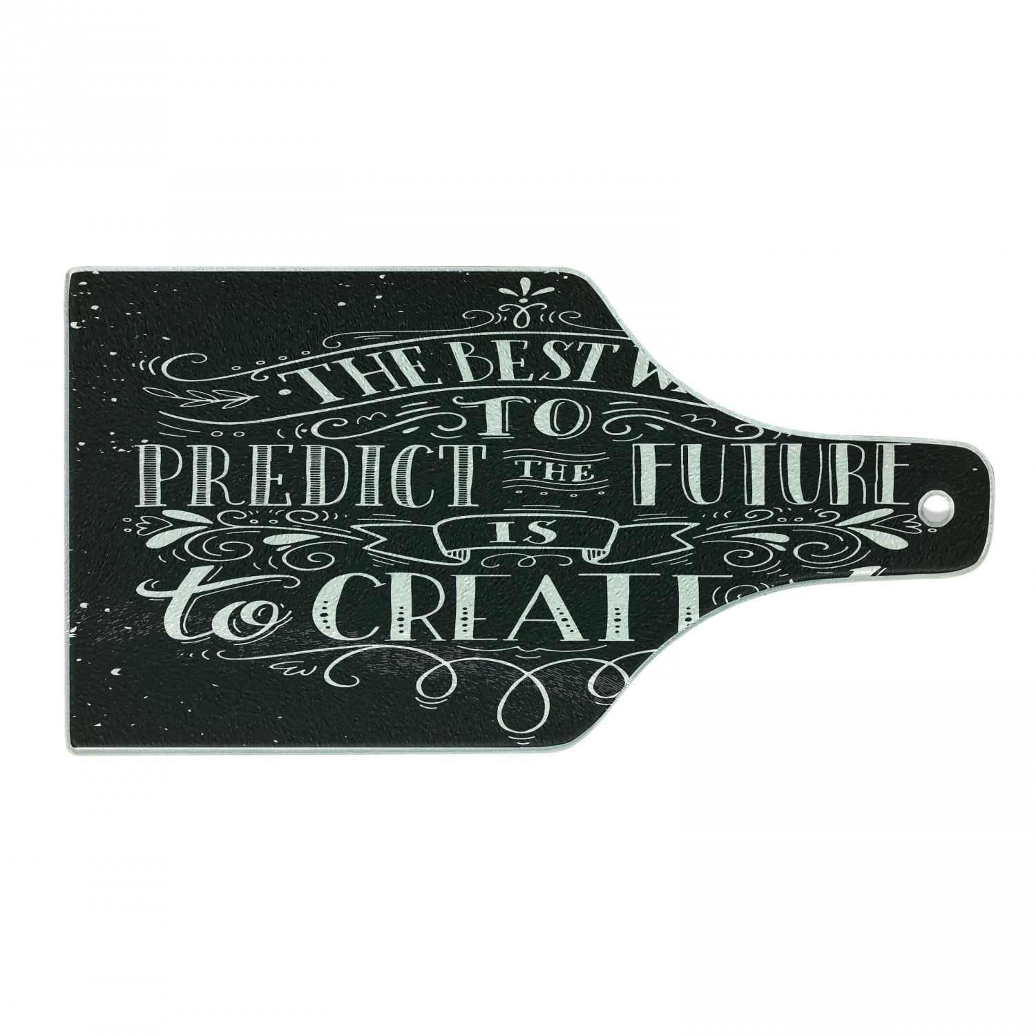 Vintage Cutting Board, Hand Lettering on a Grunge Design Inspired ...