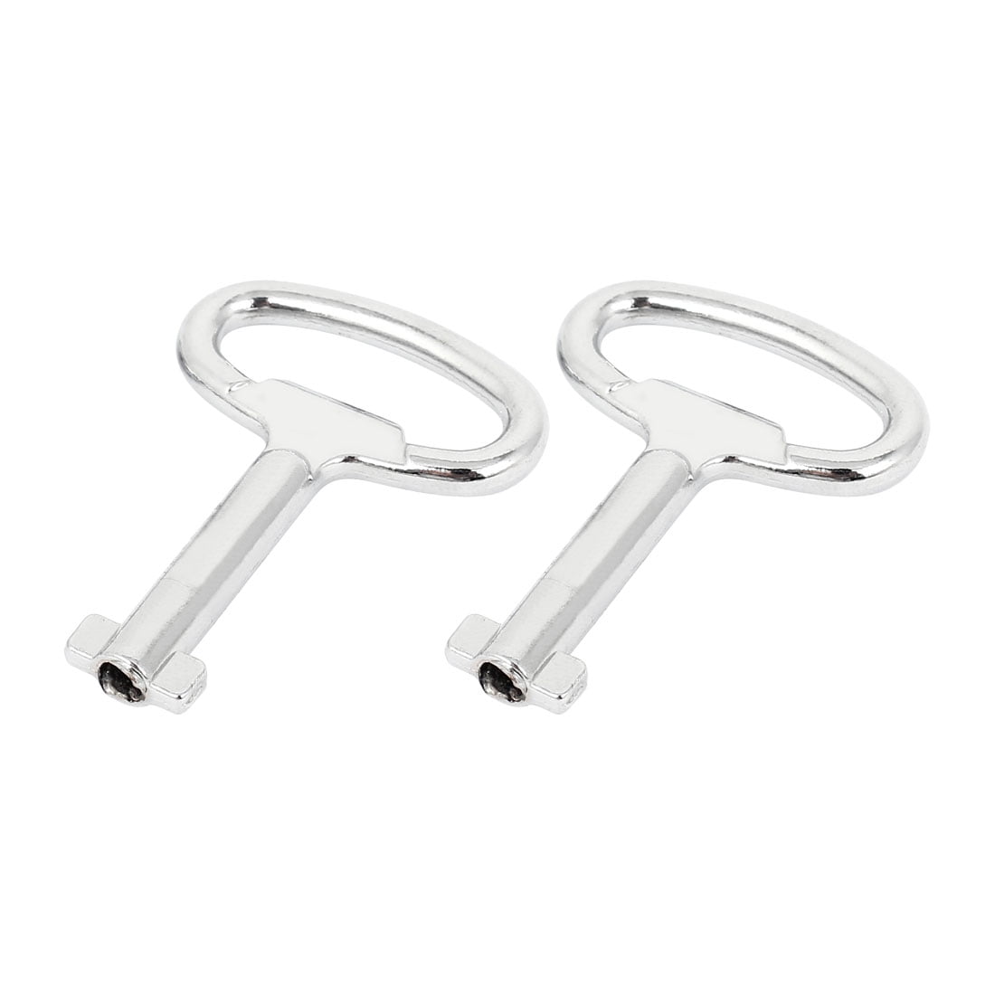 Quarter Turn Lock Cabinet 4mm Hole Metal Double Barb Spanner Key 54mm ...