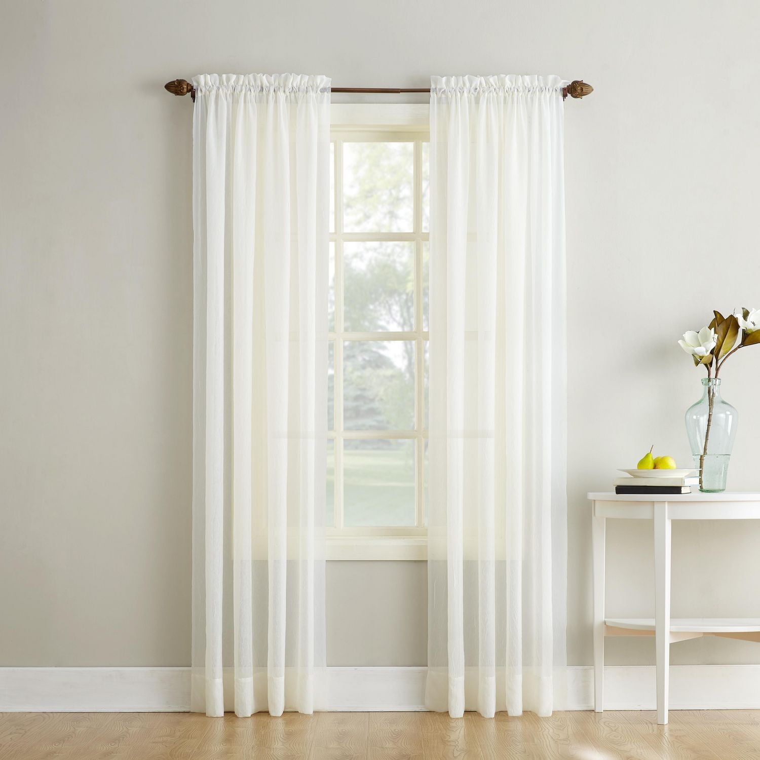Click here for Sun Textile Crushed Rod Pocket Curtain 50 In prices