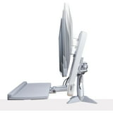 StarTech Sit-Stand Monitor Arm Keyboard Tray Desk Mount up to 27 ...