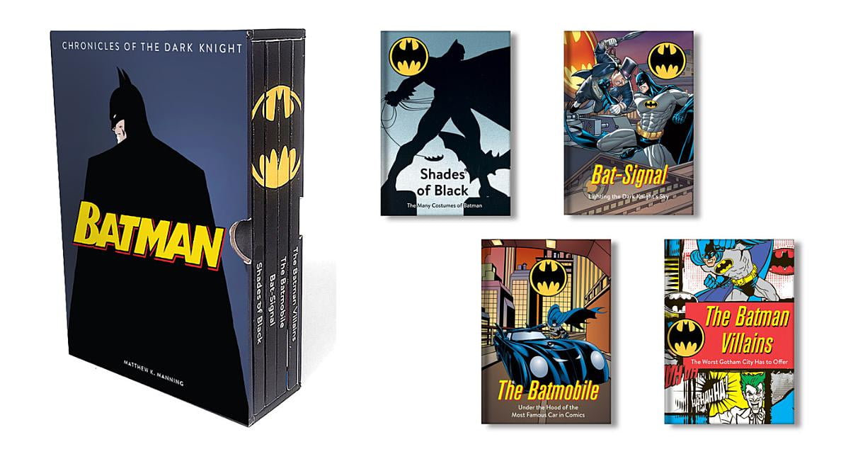 Batman: Chronicles of the Dark Knight : (4 Hardcover, Illustrated Books ...