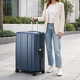 3-Piece Set 20/24/28inch Polycarbonate Luggage, Hardside Spinner ...