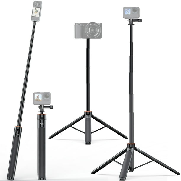 VRIG Tripod,Screw Camera Mirrorless Live Video Stand Max. 54in Camera ...