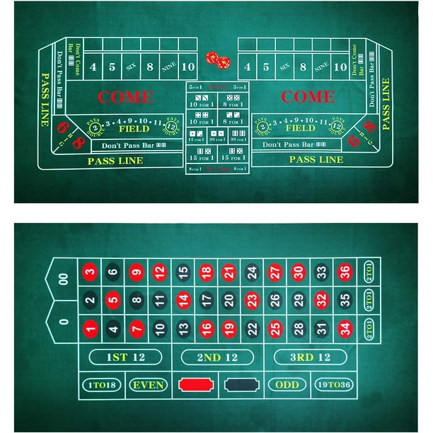 Poker Table Cloth Felt