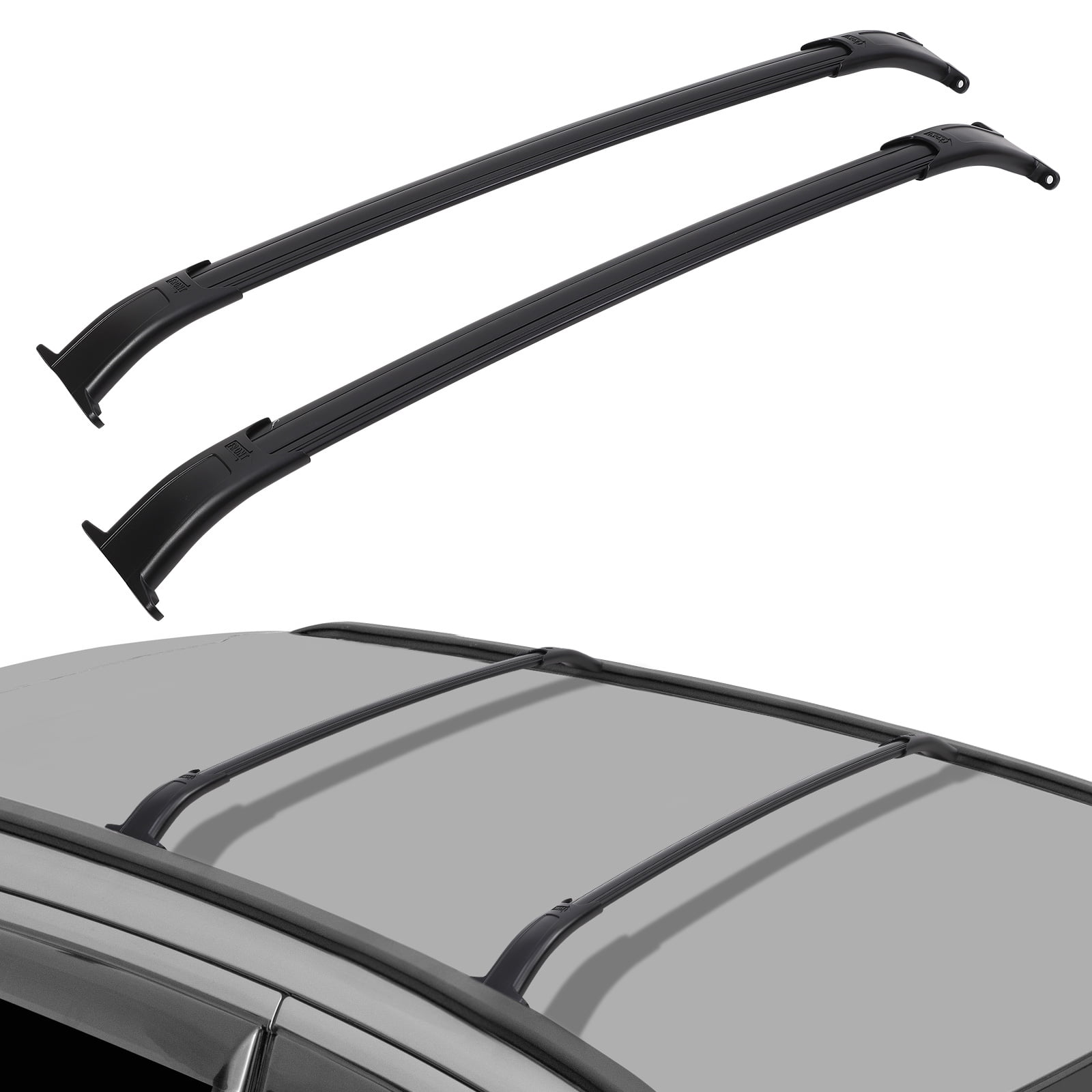 Simzone Roof Rack Cross Bars for 2015-2020 Chevry Suburban & Tahoe with ...