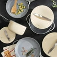 CARAWAY HOME 9-Piece Ceramic Nonstick Cookware Set in Cream - Walmart.com