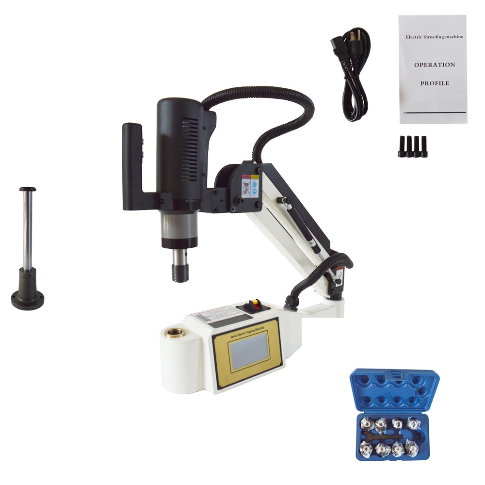 INTSUPERMAI M3-M16 Universal Electric Tapping Machine Touch Screen 220V ...