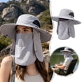 Detachable Face Sun Hat for Outdoor Activities Lightweight Breathable ...