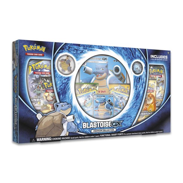Pokemon TCG: Blastoise Premium GX Box- Featuring Blastoise-GX ...