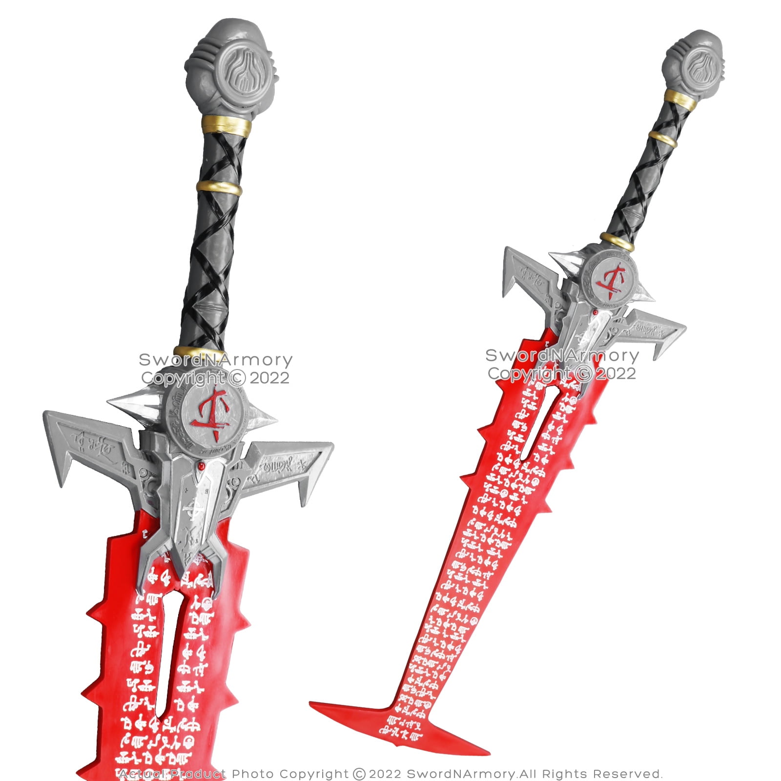 47” Crucible Sword Fiber Glass Doom Demon Eternal Video Game - Walmart.com