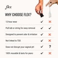 Flex Menstrual Cup Size 2, Soft Period Care for Heavy Flows, with 2 ...