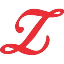 2.75in x 3in Pink Cursive G Monogram Sticker Fancy Vinyl Vehicle ...