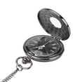 Mgaxyff Analog Pocket Watch,Classical Quartz Analog Alloy Pocket Watch ...