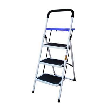 Tricam 2-Step Plastic Stool, 325 lb Capacity, Ideal for Kitchen and ...