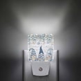 Blue Ocean Gnome Plug-in LED Night Lights Marine Life Eucalyptus Leaves ...