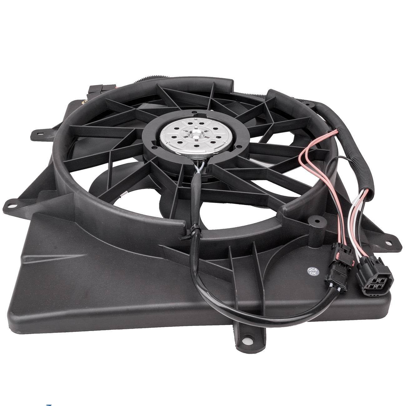 TOPAZ 5179470AA Radiator Cooling Fan Assembly for Chrysler 06-10 PT ...