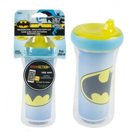 DC Comics Batman Logo 9oz Insulated Sippy Cup | Walmart Canada