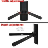 VideoSecu DVD DVR VCR Wall Mount DDS Receiver Blu-Ray Cable Box Game ...