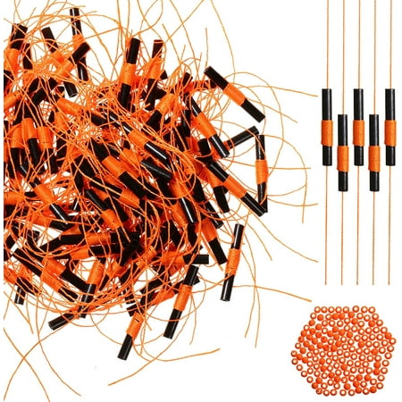 100 Pieces Fishing Bobber Float Stops Bobber Stop String Knots with ...