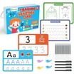 Channie's Visual Dry Erase Alphabet and Numbers Flashcards - Walmart.com