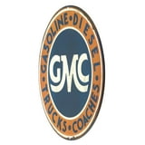 GMC Embossed Tin Sign - Walmart.com
