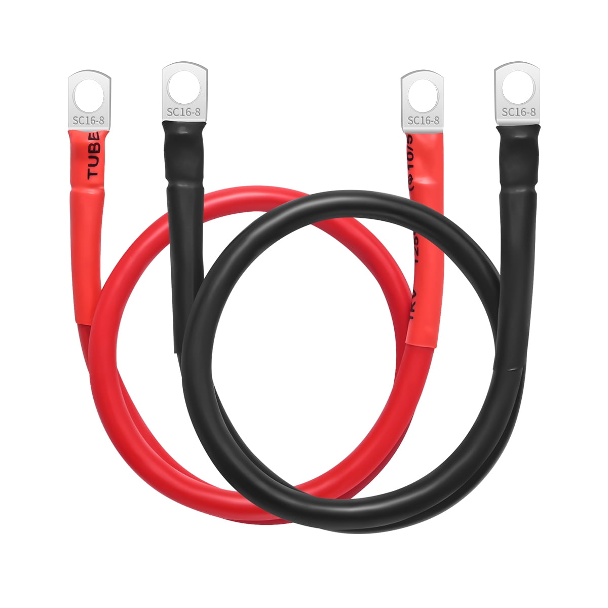 TATALIKEN Car Battery Cable 50cm 5AWG Gauge Battery Inverter Cables ...