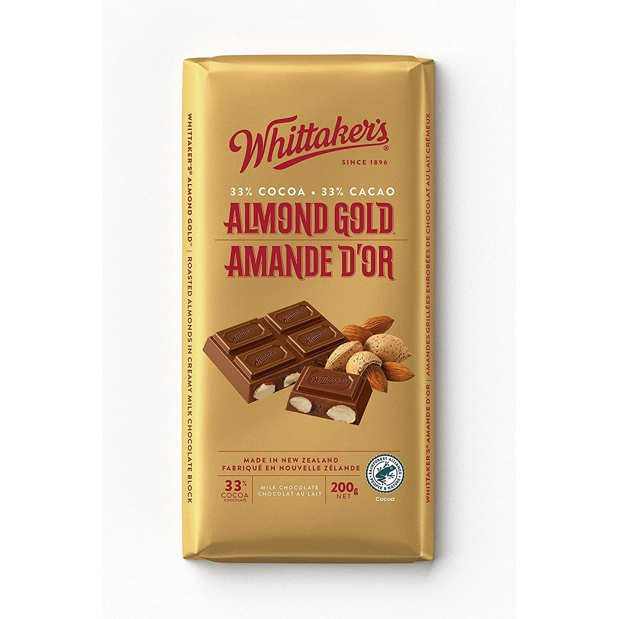 Click here for Whittakers Whit. Almond Gold prices