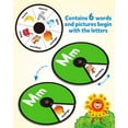 Coogam Interactive Alphabet Spinning Card for Toddler, ABC Letters ...