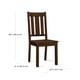 Better Homes and Gardens Bankston Dining Chair, Set of 2, Mocha ...