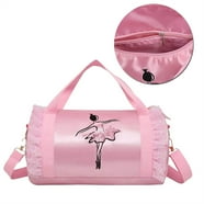 HEMOTON Girls Ballerina Ballet Slippers Dance Bag Ballet Duffle Bag ...