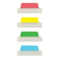 Avery Ultra Tabs, Margin Style, 2.5" x 1", Assorted Primary Colors, 24 ...