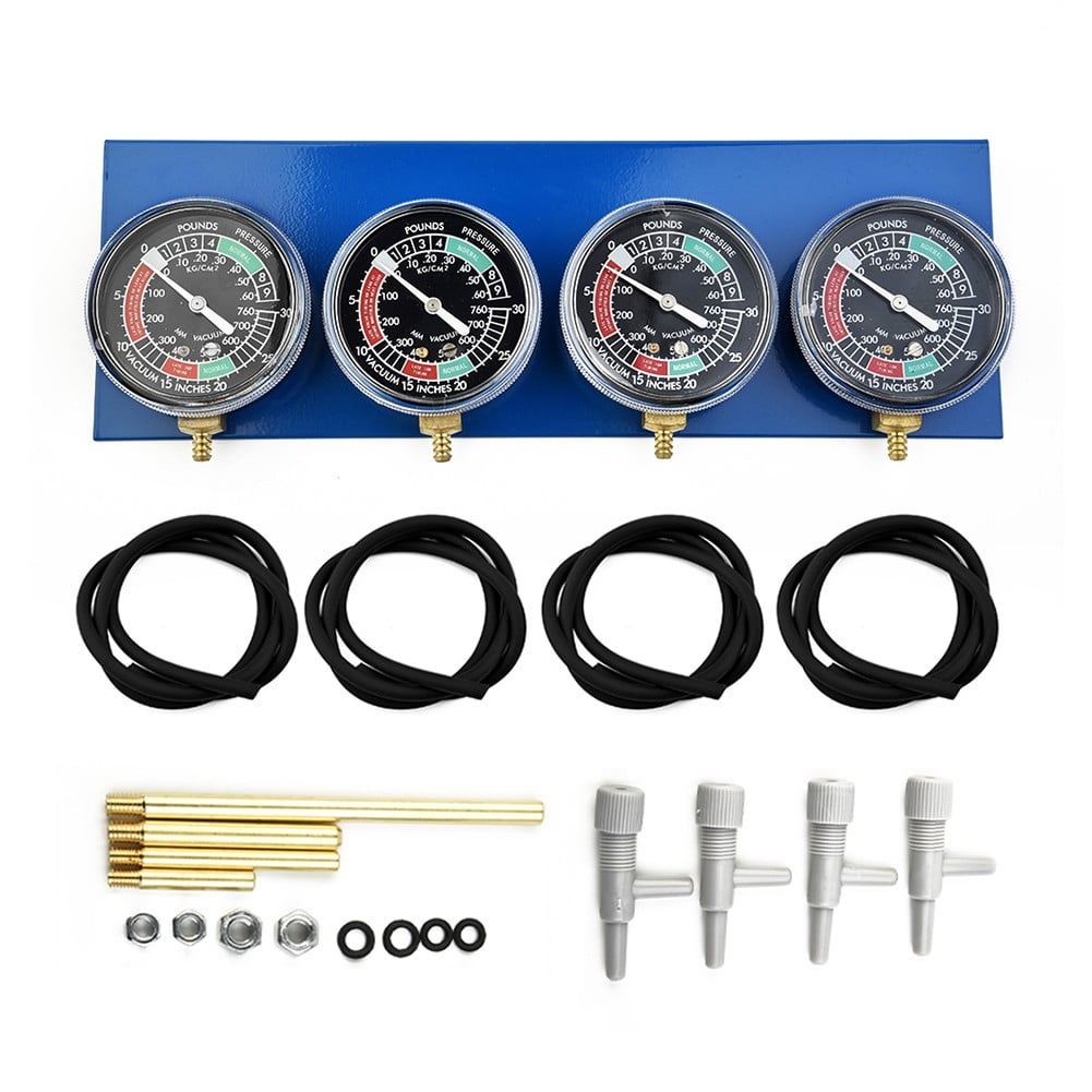 Ruibeauty Motorcycle Fuel Vacuum Carburetor Synchronizer Tool Carb Sync ...