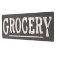 Grocery Rustic Metal Sign - Walmart.com