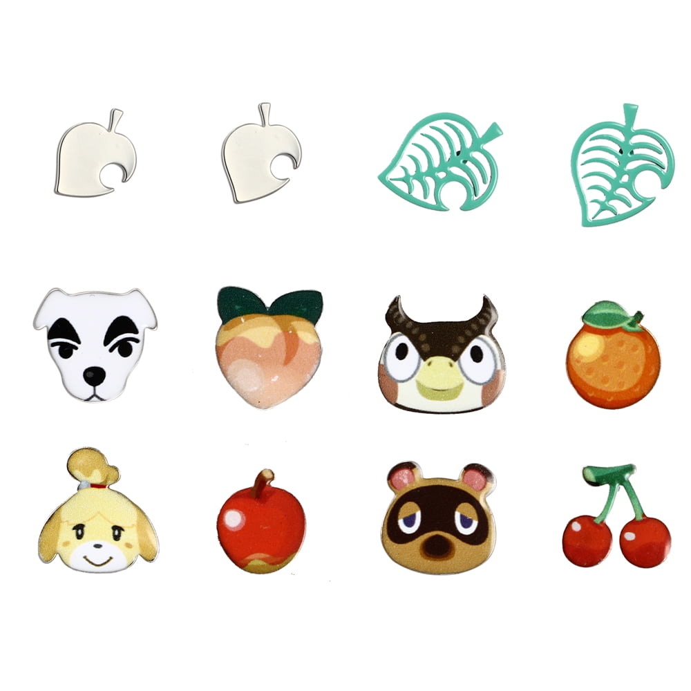 Click here for Bioworld Animal Crossing Characters 6 Pack Earring... prices