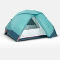 Quechua Waterproof Pop Up 2-Person Camping Tent: Easy 2-Second Setup, 9 ...