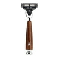 MÜHLE RYTMO Steamed Ash 4-Piece Pure Badger 3-Blade Razor Modern Luxury ...