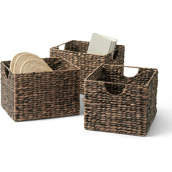 Wicker Storage Cubes