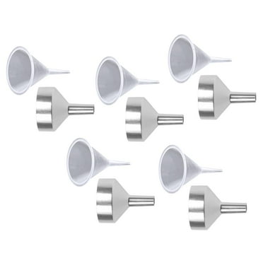 Stainless Steel Mini Funnels for Miniature Bottles, Essential Oils, DIY ...
