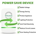 2 Pack Energy Saver Device for Home, Electricity Saving Plug, Voltage ...