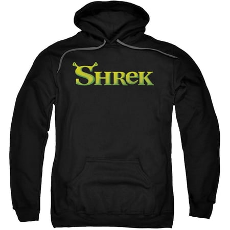 Shrek Animated Childrens Comedy Movie Simple Name Logo Adult Pull-Over ...