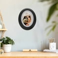 Frcolor Oval Wooden Home Decorating 7 in Picture Frames - Walmart.com