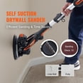 Wall Smoother 900W Power Sander - Adjustable Speed, Dust Collection ...