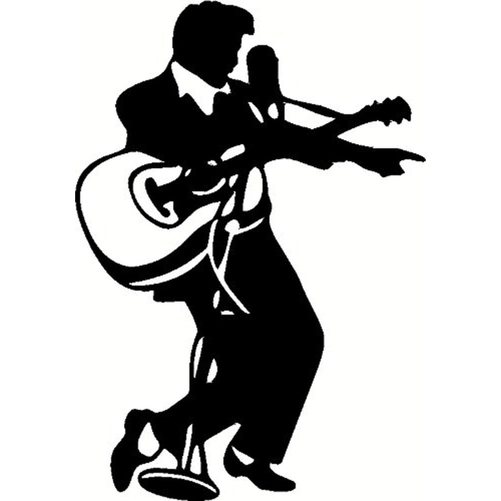 Elvis, the King, Elvis Presley Vinyl Wall Decal by Scripture Wall Art ...