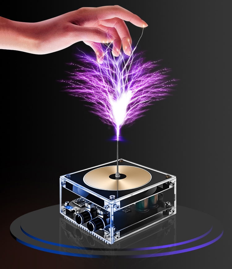 Bluetooth Music Coil Arc Plasma Loudspeaker Wireless Transmission ...