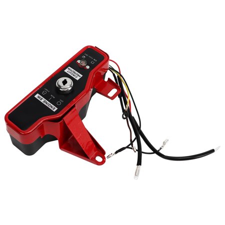 Ignition Key Switch Box, Outboard Key Switch Panel 2-3KW Iron Wide ...