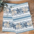 Blue Starfish Coastal Kitchen Towels Set of 2, Water Absorbent Dish ...